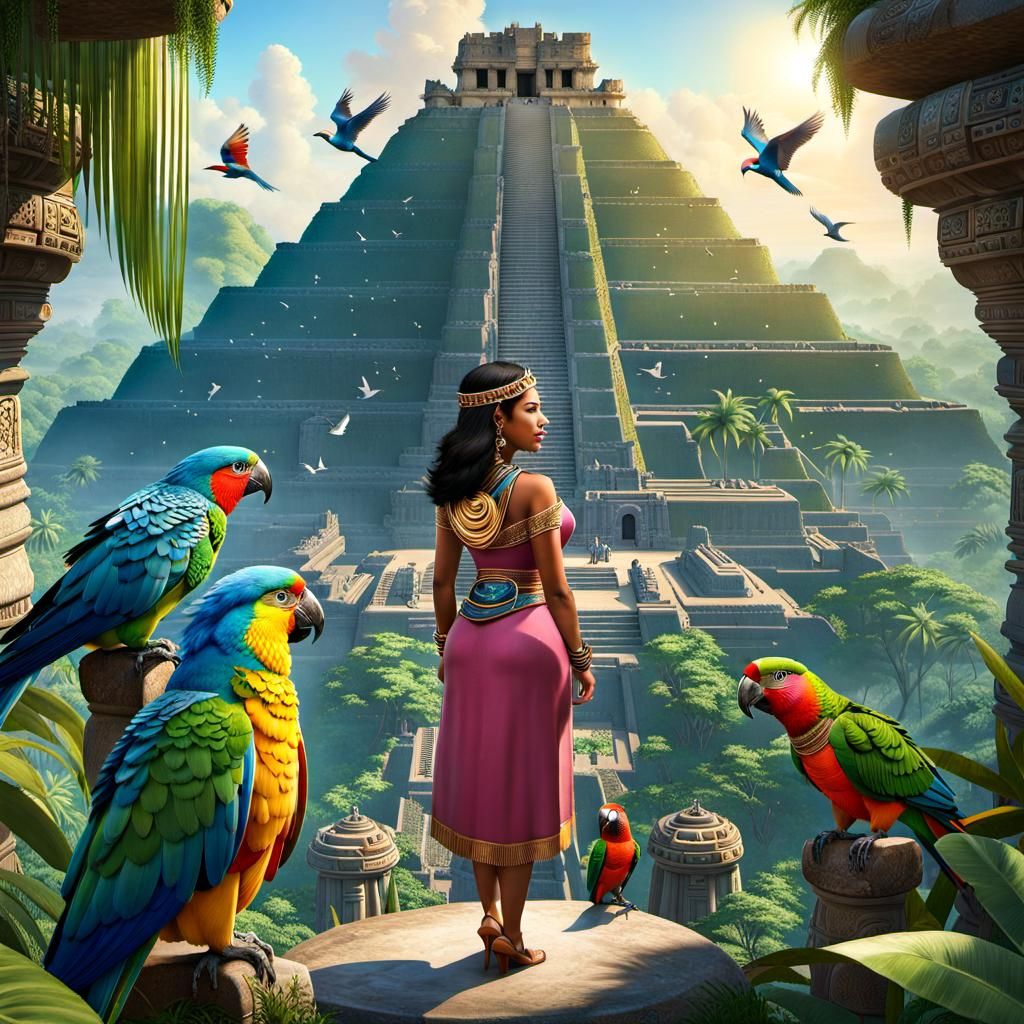 Peruvian princess. - AI Generated Artwork - NightCafe Creator