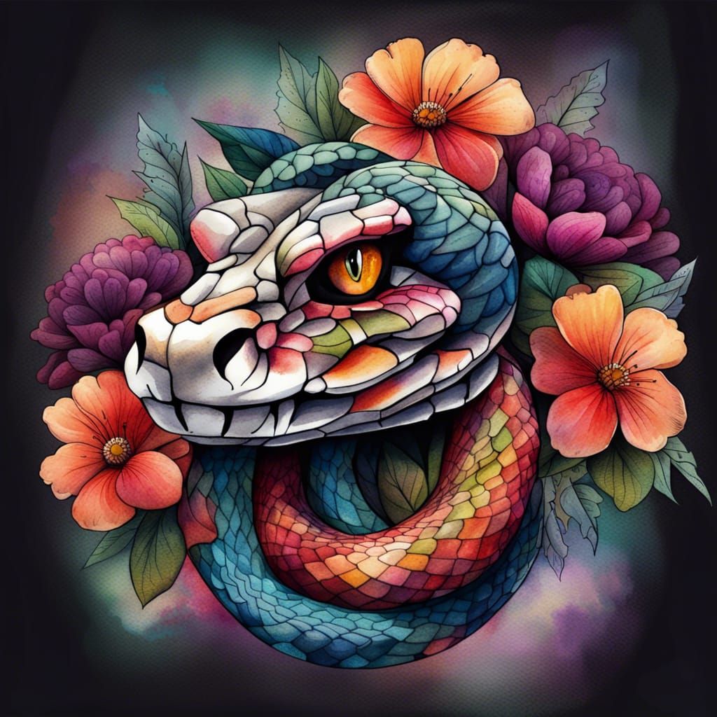 Ssssssss...... - AI Generated Artwork - NightCafe Creator