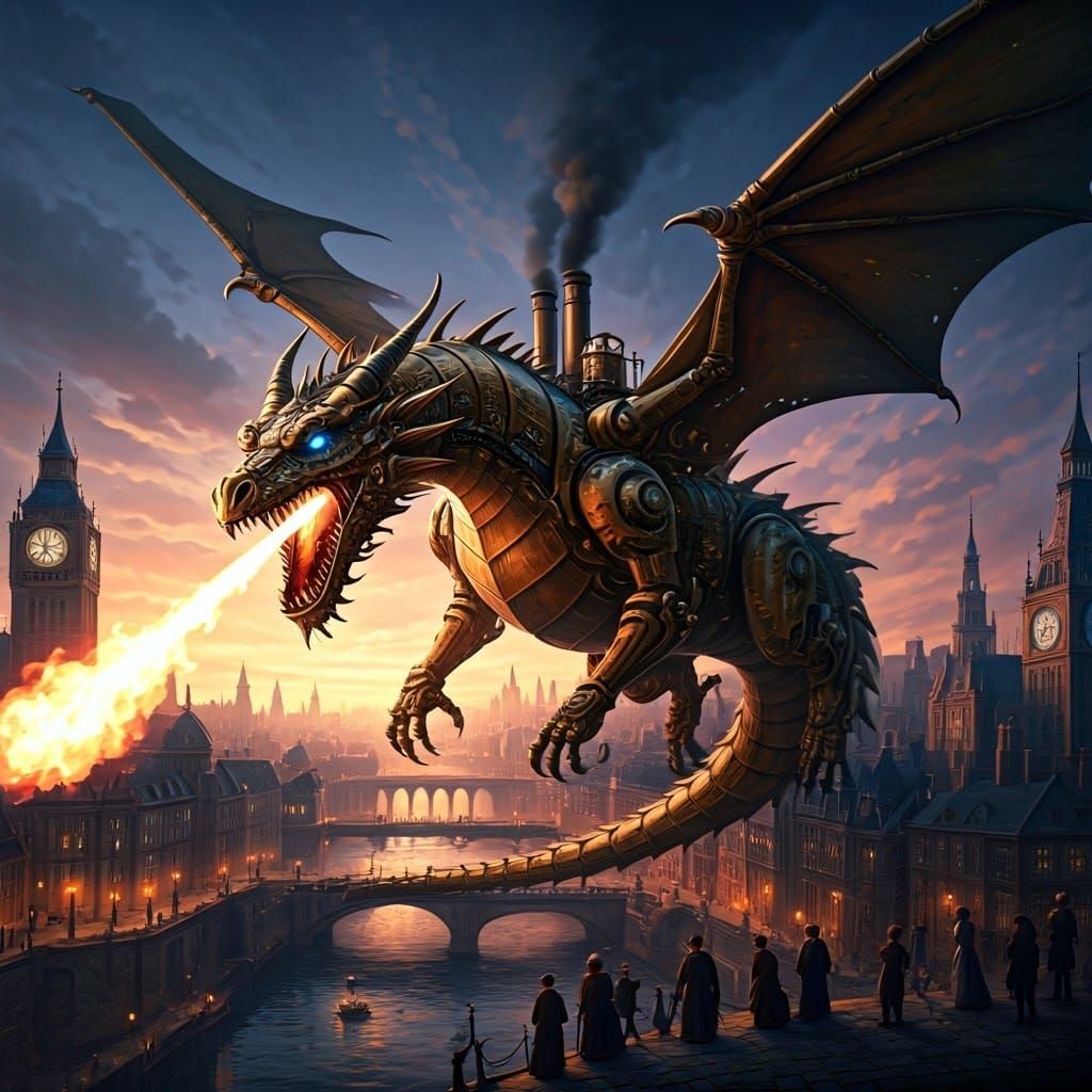 Cogs, Claws and Chaos: A Steampunk Beast Unleashed