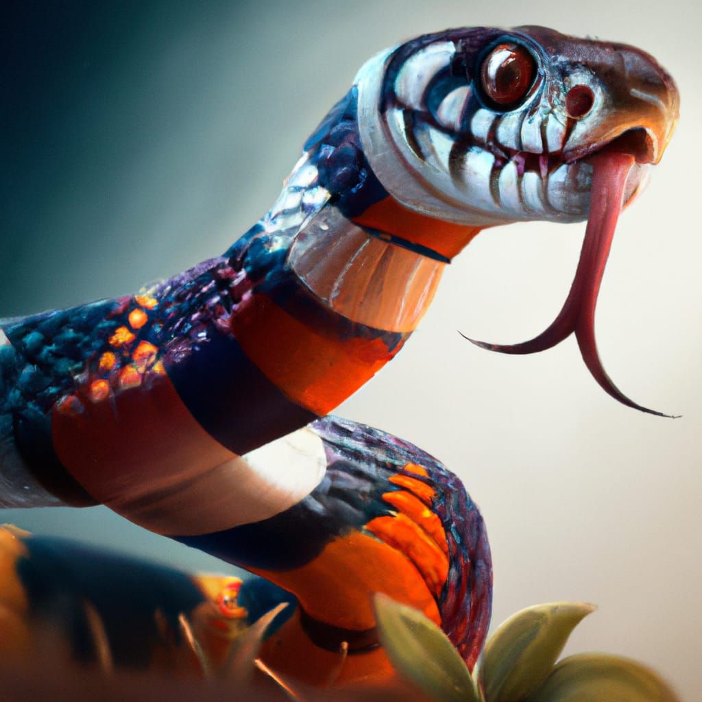 Coral Snakes - AI Generated Artwork - NightCafe Creator