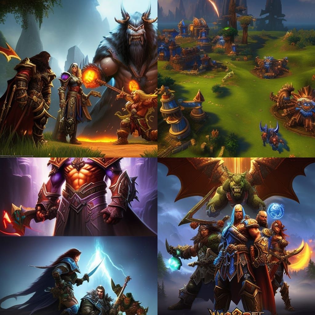 World of Warcraft (WoW) - AI Generated Artwork - NightCafe Creator