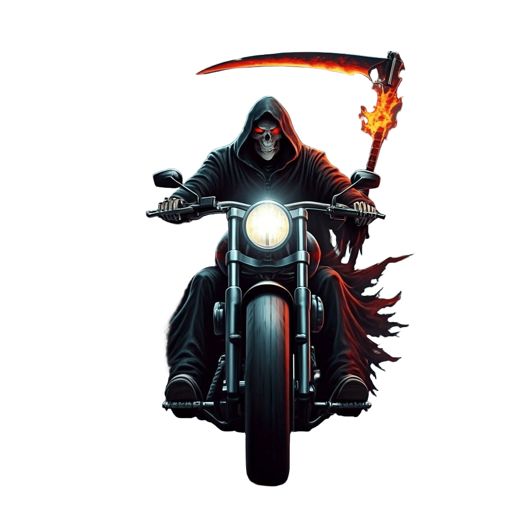 Respect the Ride, or Stay Inside - Grim Reaper Rides Chrome ...