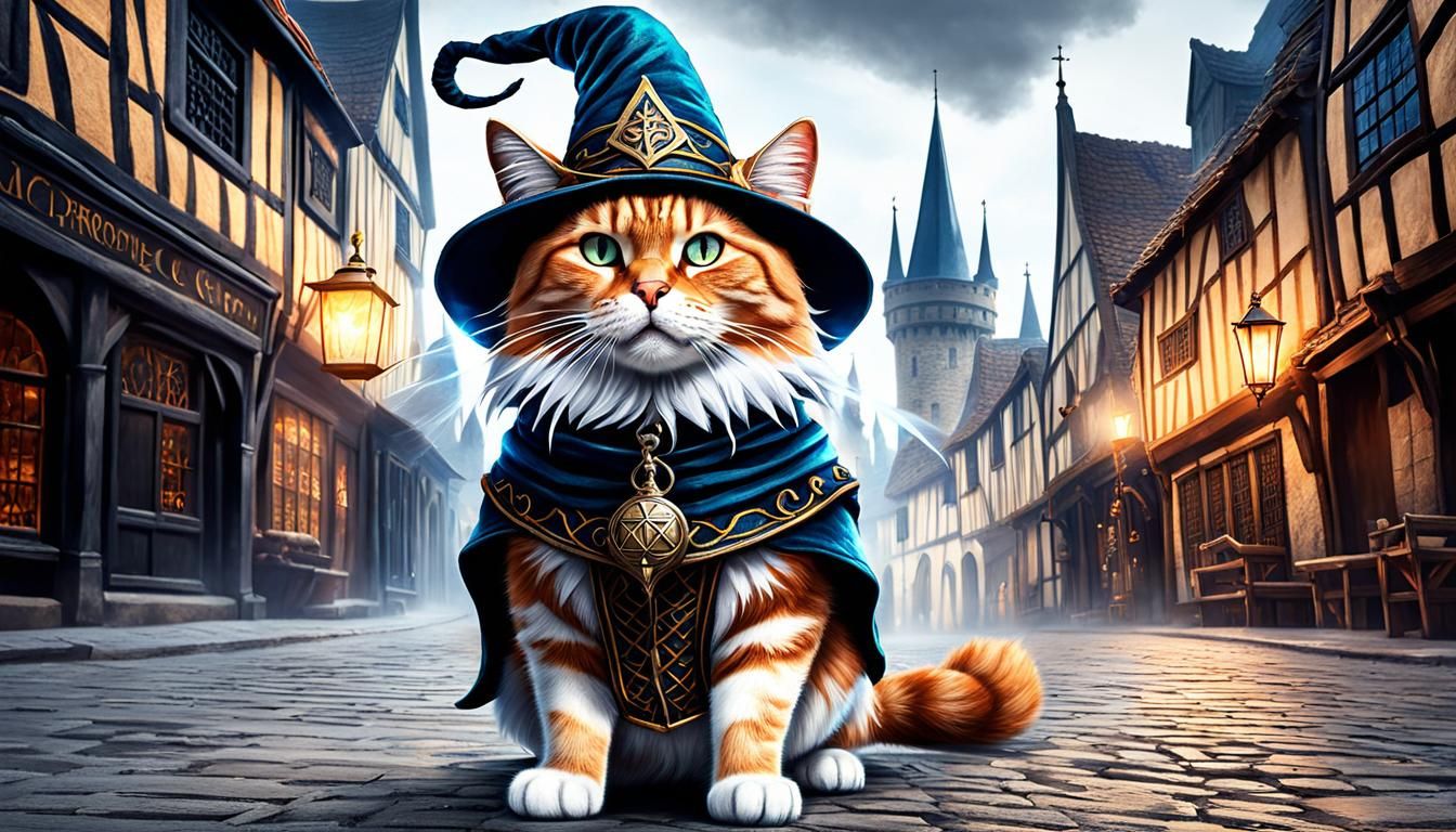 flee your everyday bore and let sorcerer cat show you the way to a ...