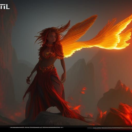 Phoenix Rising - AI Generated Artwork - NightCafe Creator
