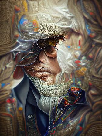 Portrait of The Invisible Man - AI Generated Artwork - NightCafe Creator