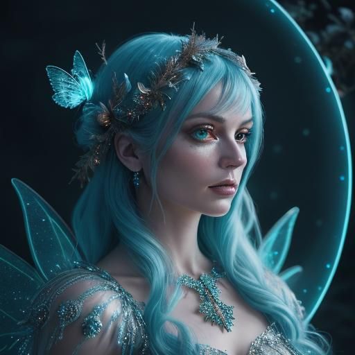 STUNNINGLY BEAUTIFUL Bioluminescence FAIRY-TALE, SPACE BABY, FINELY ...