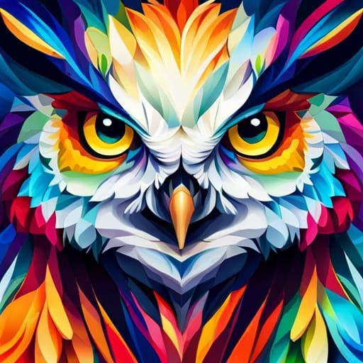 Owl avatar 3 - AI Generated Artwork - NightCafe Creator