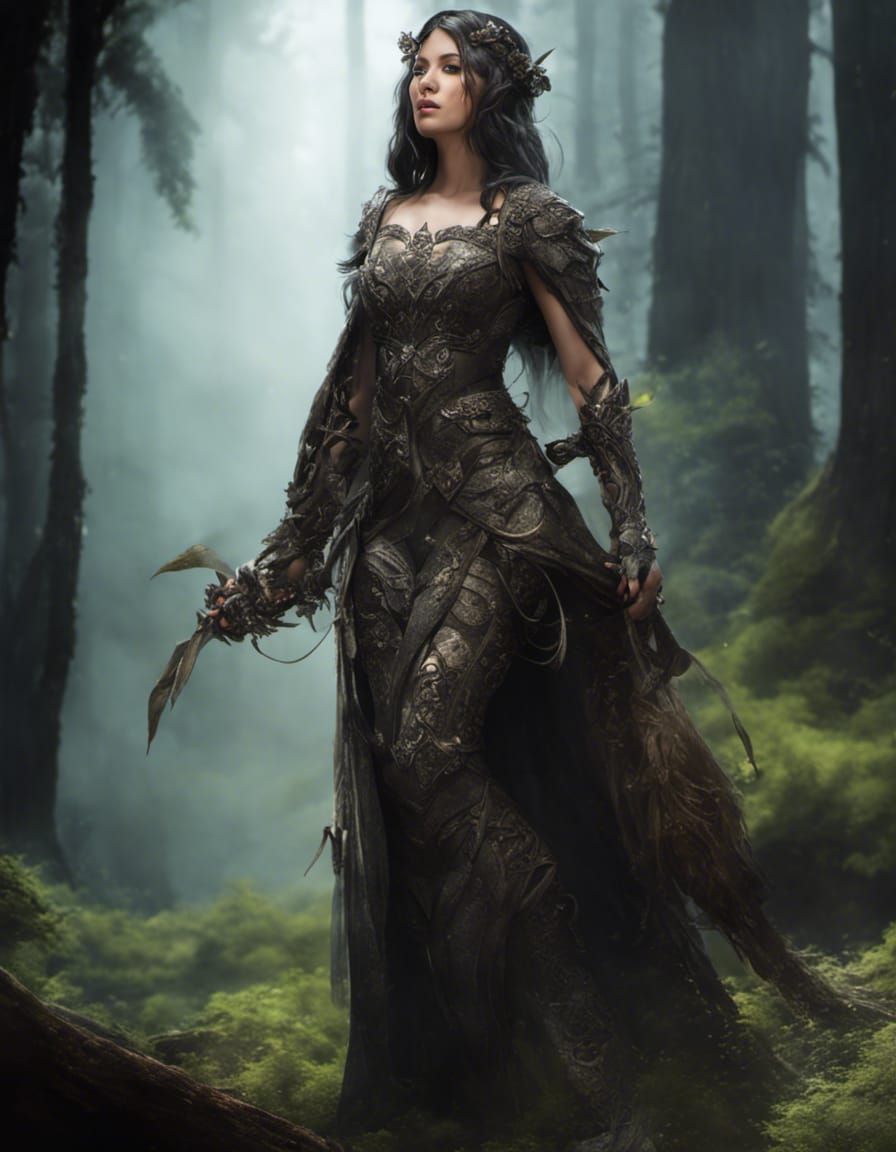 Portrait of an Elf 30 - AI Generated Artwork - NightCafe Creator