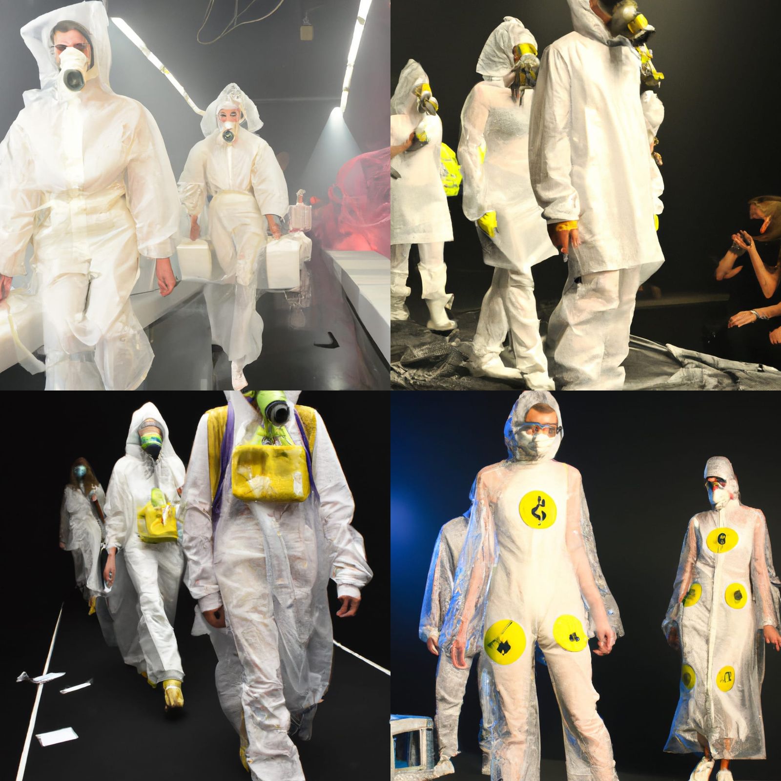 Nuclear Fallout Fashion Collection 2023 - AI Generated Artwork ...