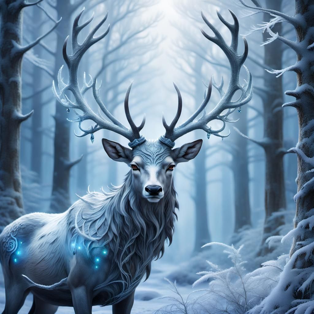 Morozova's Stag from the Grishaverse - AI Generated Artwork - NightCafe ...