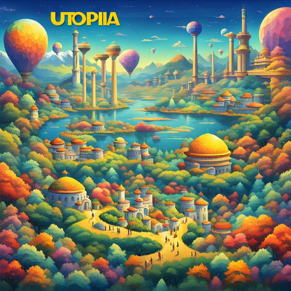 Utopia - AI Generated Artwork - NightCafe Creator