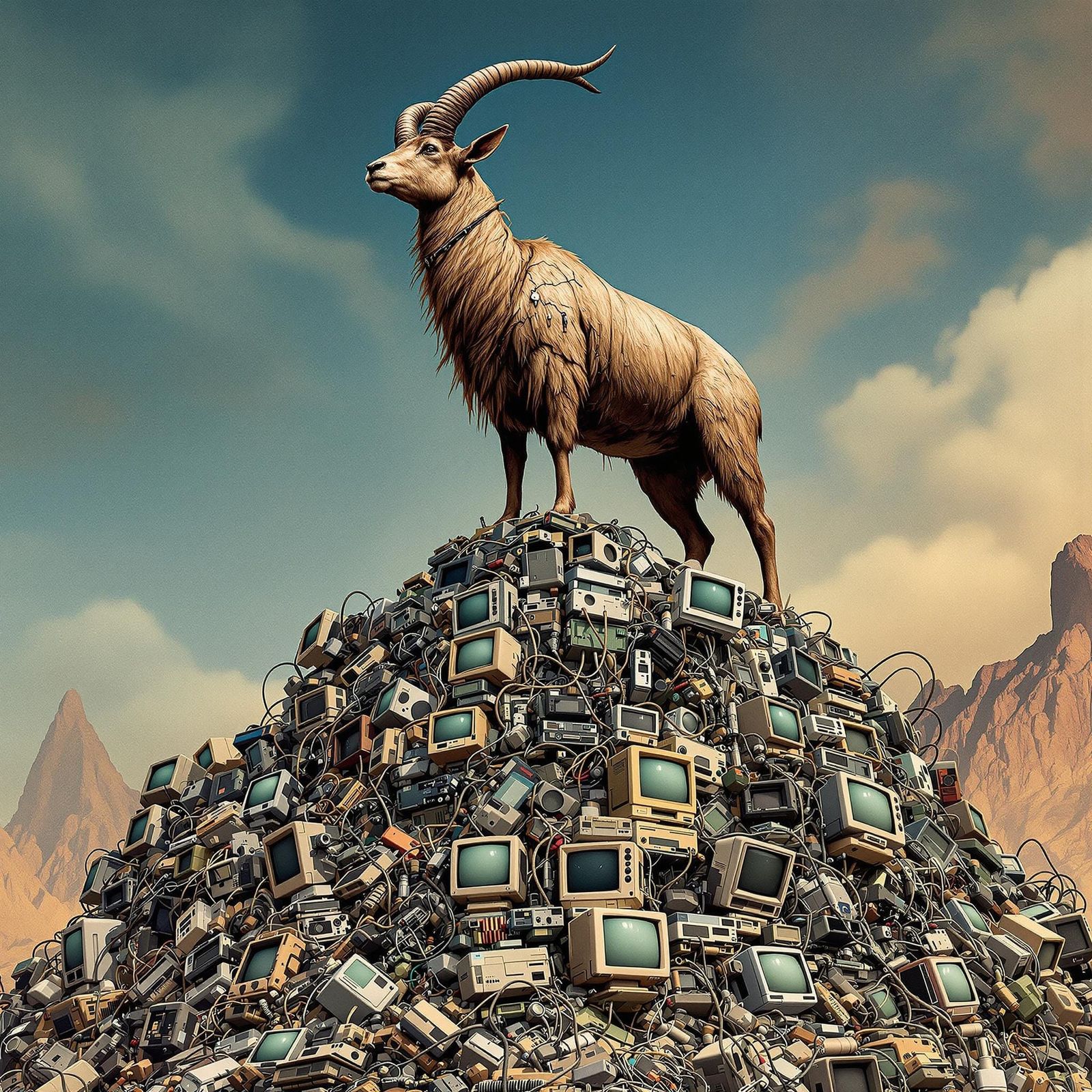 Tech Ibex - Techno Ibex on Vintage Tech Throne