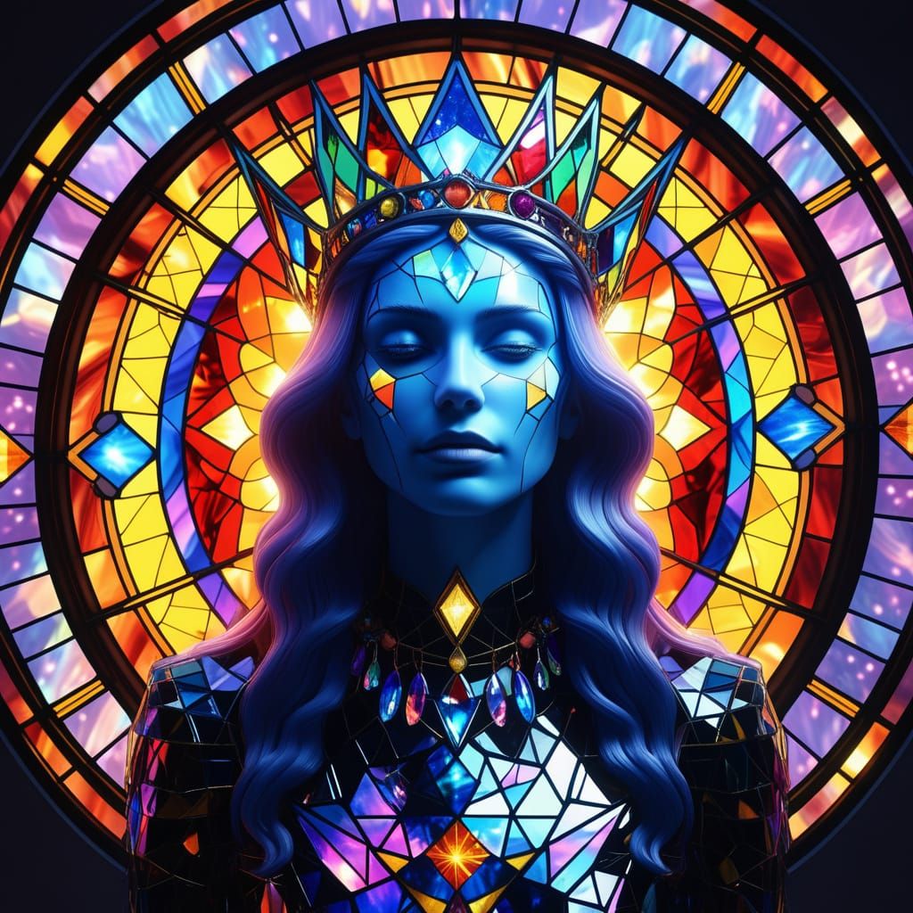Stained Glass Queen - Stained Glass Queen