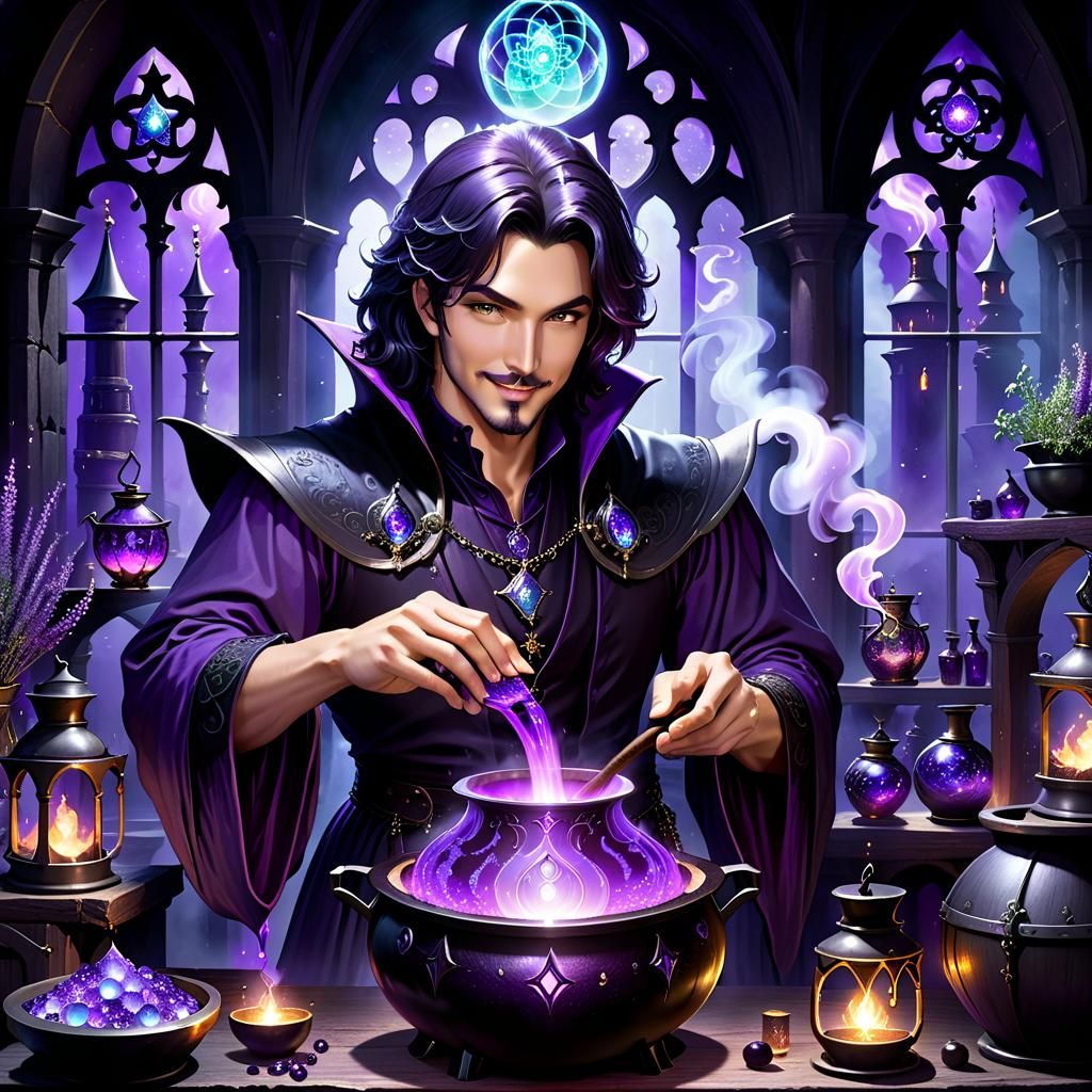 The King's potion maker - AI Generated Artwork - NightCafe Creator
