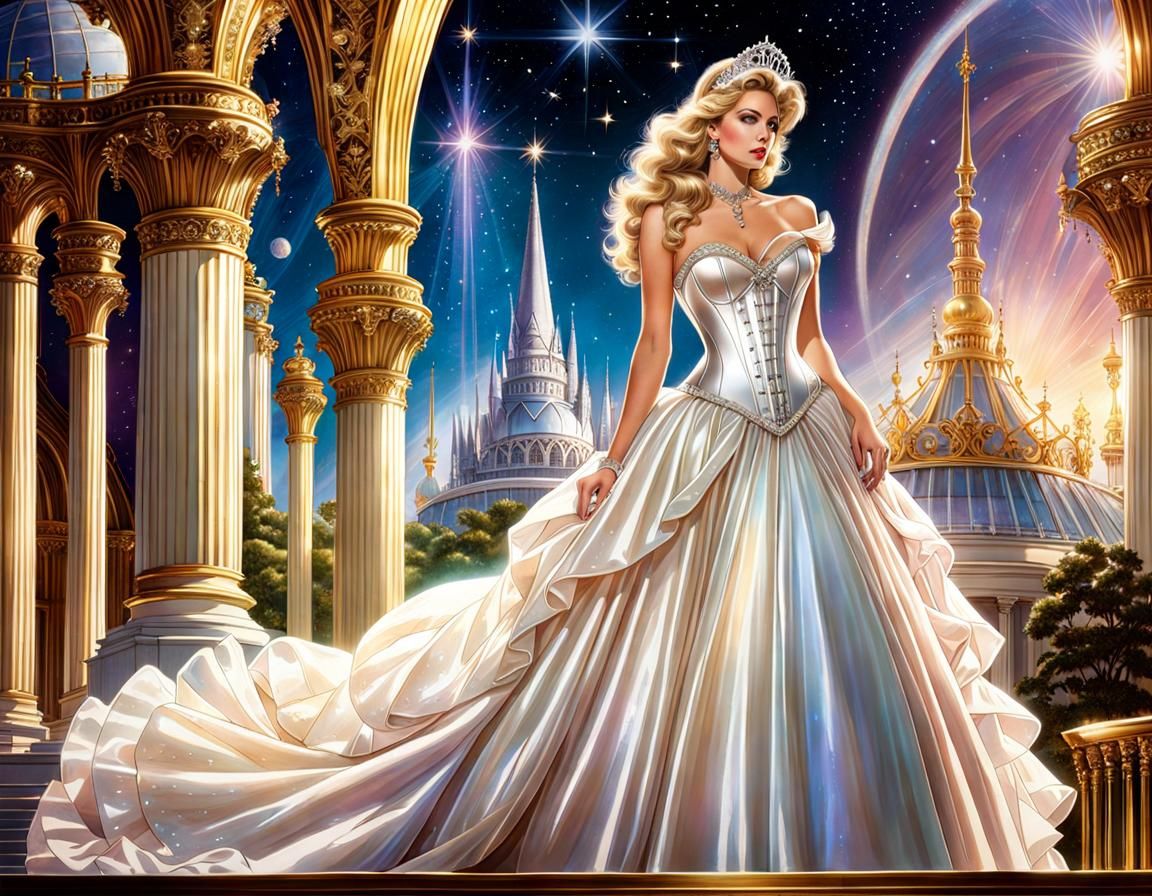 Celestial Princess - AI Generated Artwork - NightCafe Creator