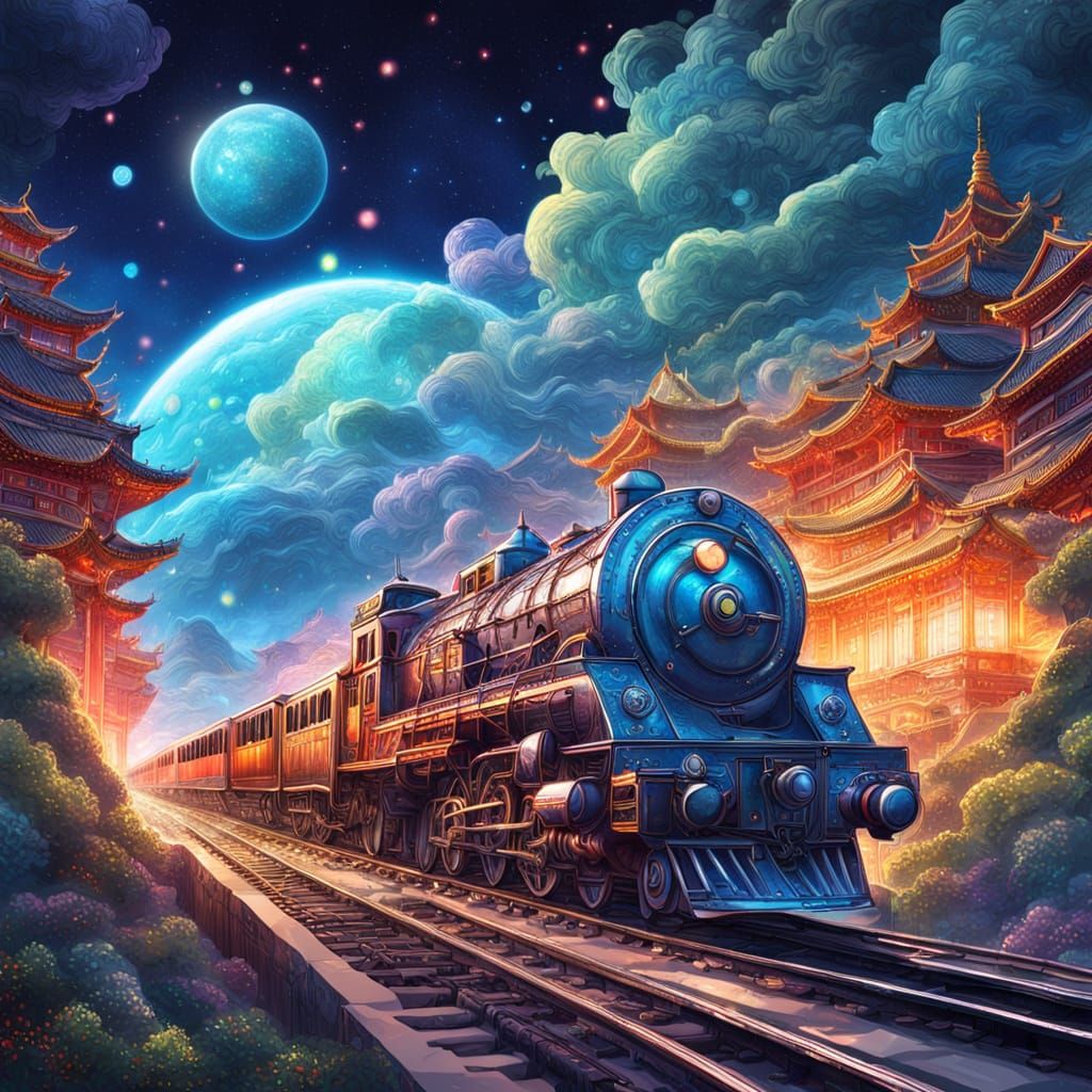 train in china - Mystical Train in Celestial China