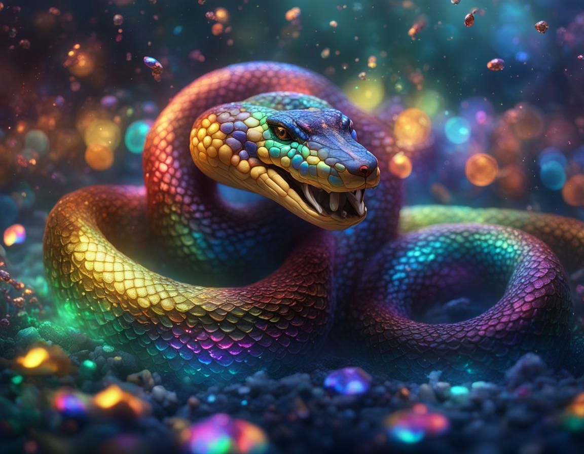A snake - AI Generated Artwork - NightCafe Creator