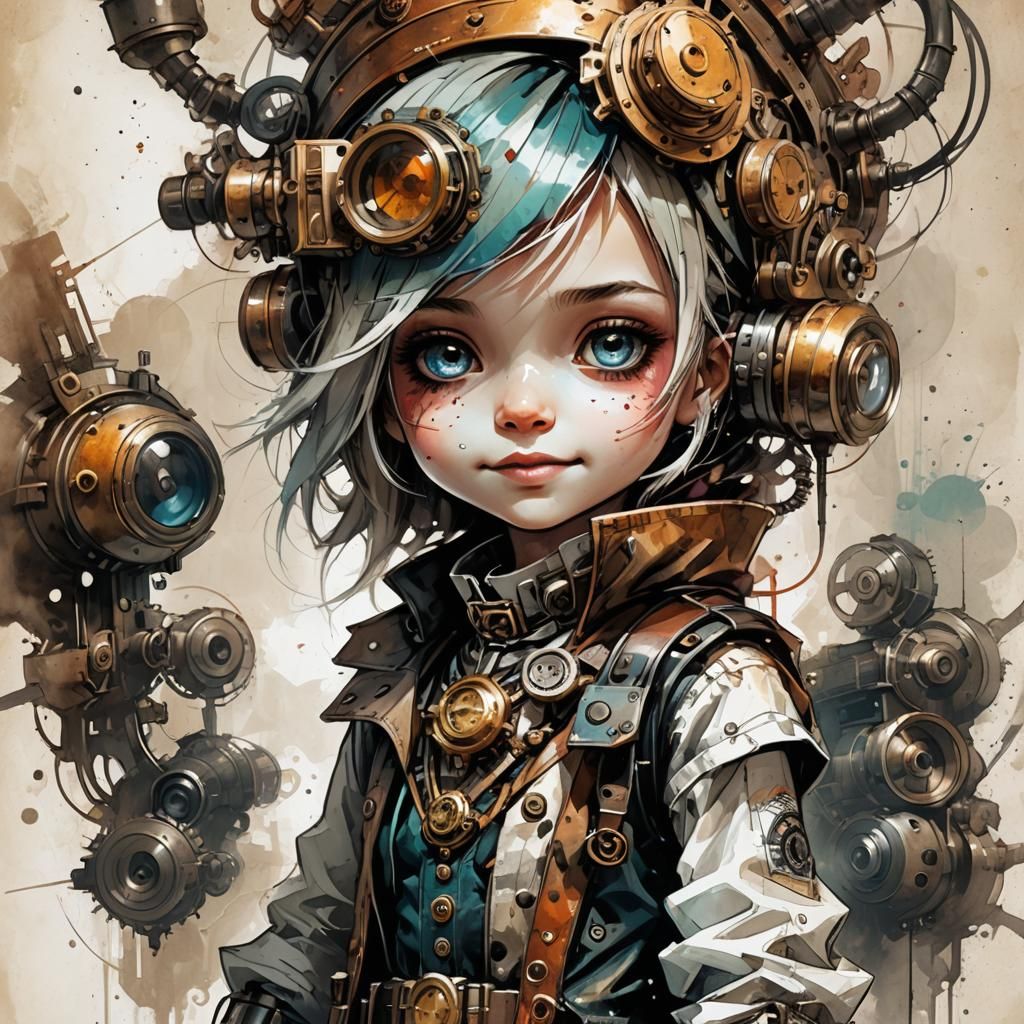 "StEaMpUnK EnGiNeEr............. - AI Generated Artwork - NightCafe Creator