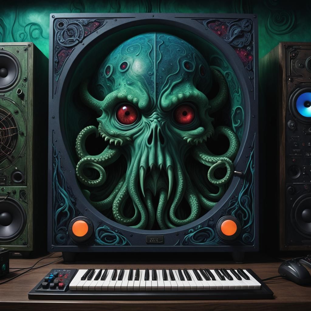 esoteric occult cthulhu deep - AI Generated Artwork - NightCafe Creator