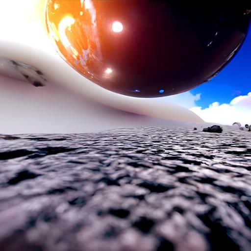 Entering orbit around an alien world - AI Generated Artwork - NightCafe ...