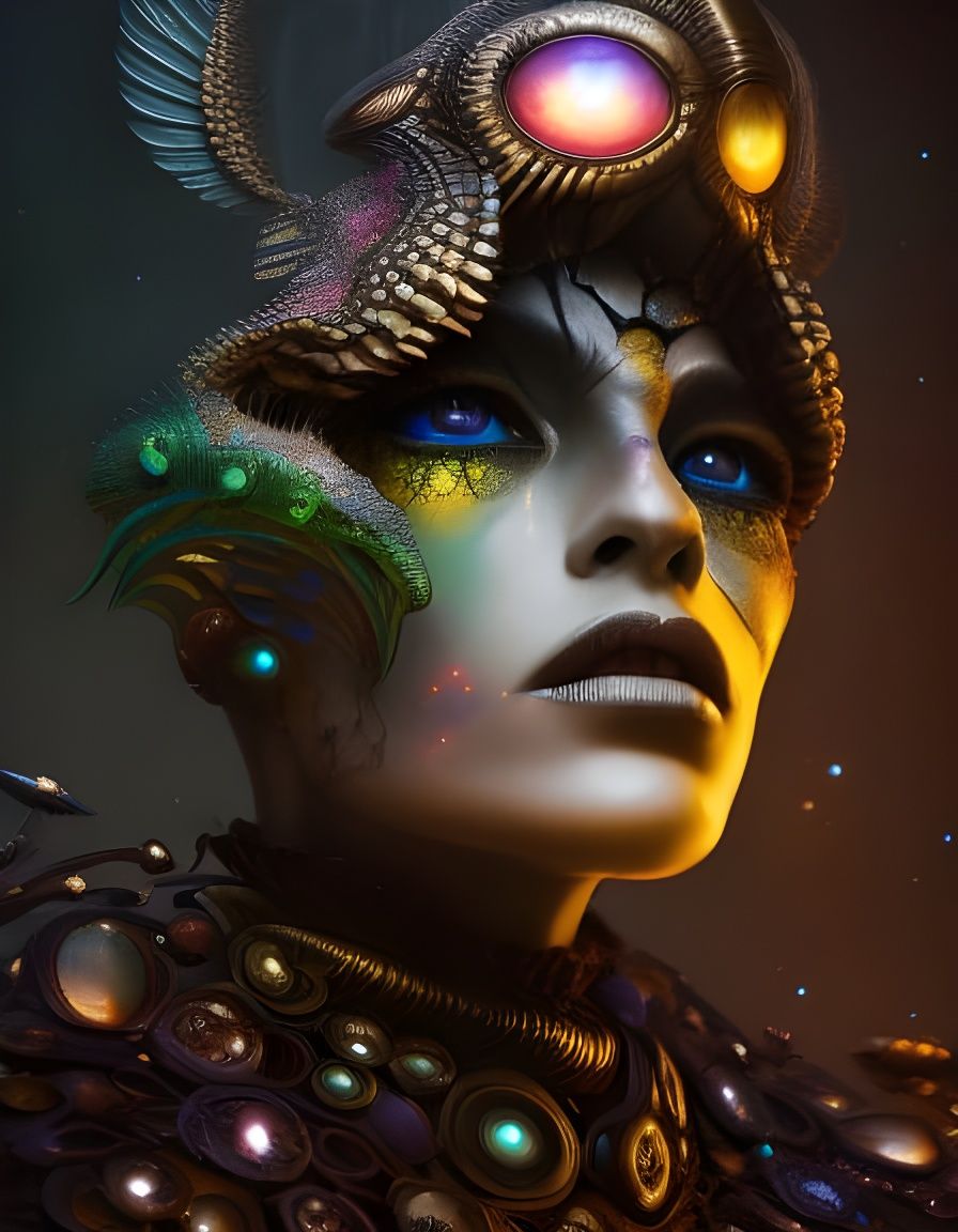 Alien - AI Generated Artwork - NightCafe Creator