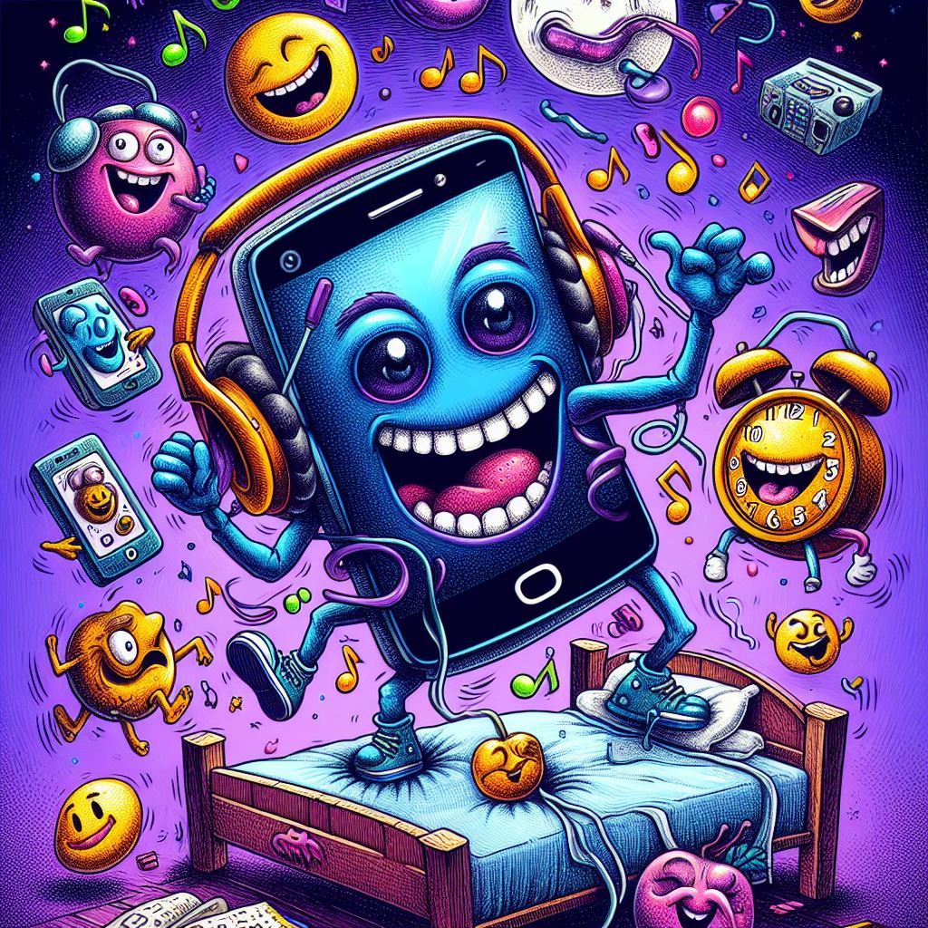 Phone Dancing - AI Generated Artwork - NightCafe Creator