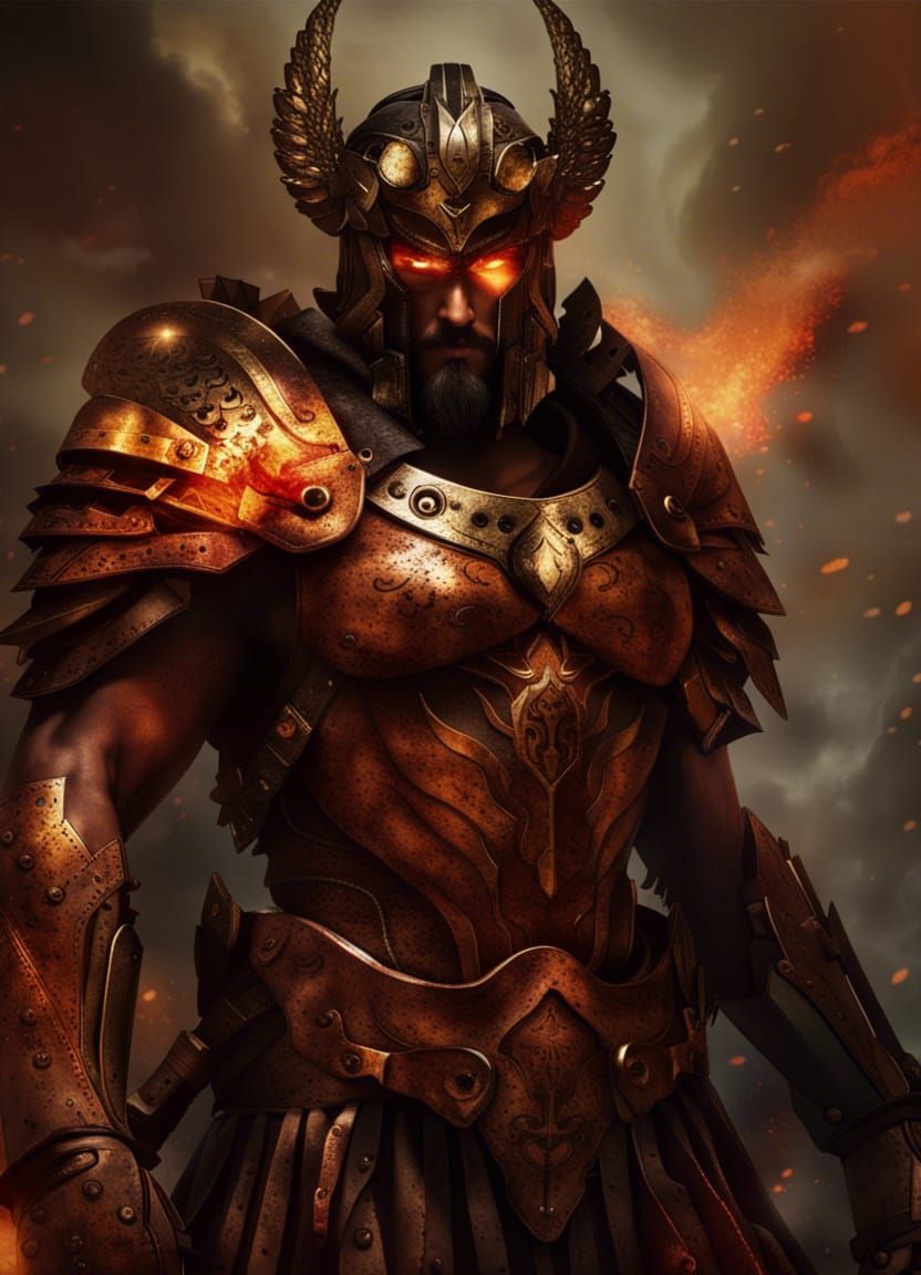 Ares Rises - AI Generated Artwork - NightCafe Creator