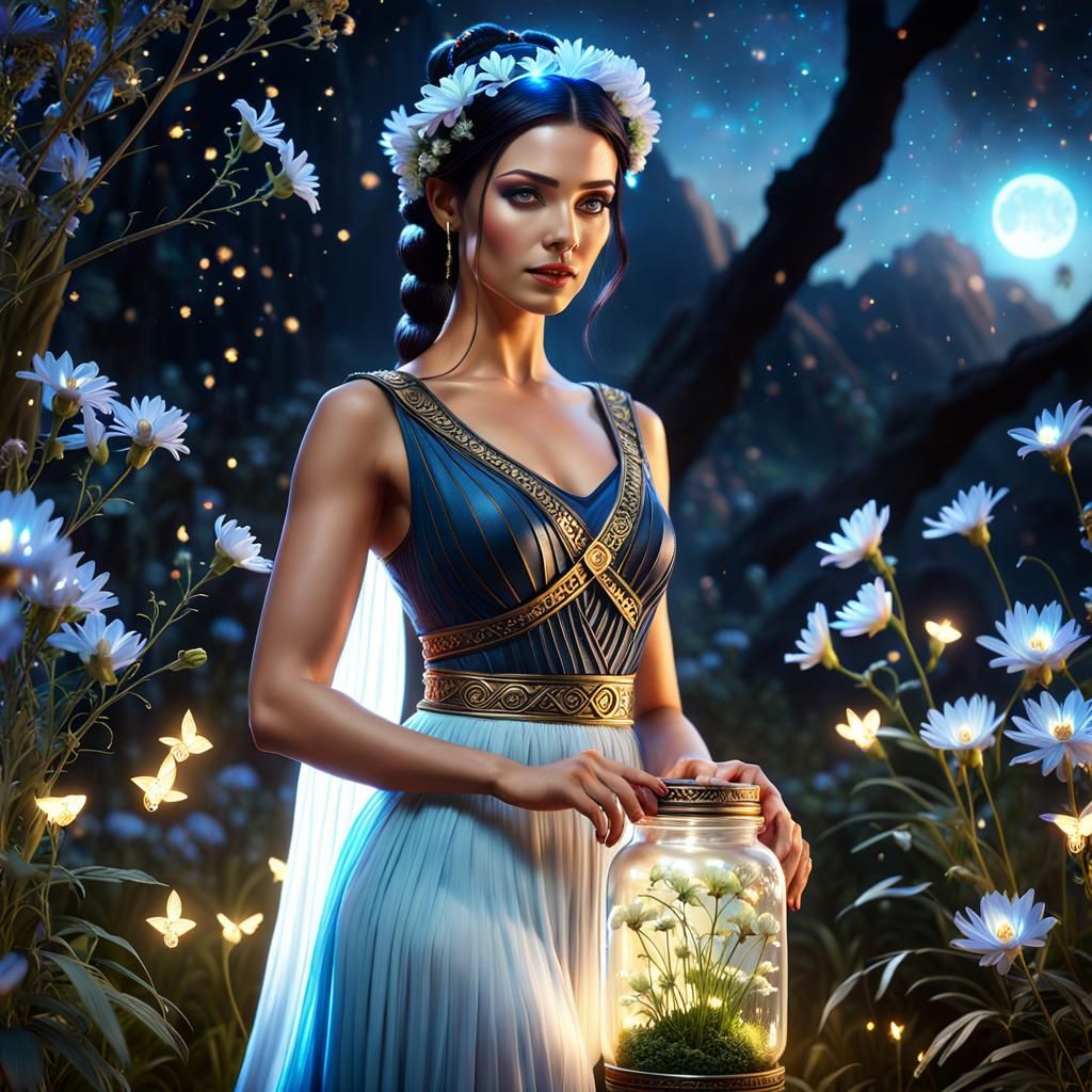Beautiful Greek Goddess - AI Generated Artwork - NightCafe Creator