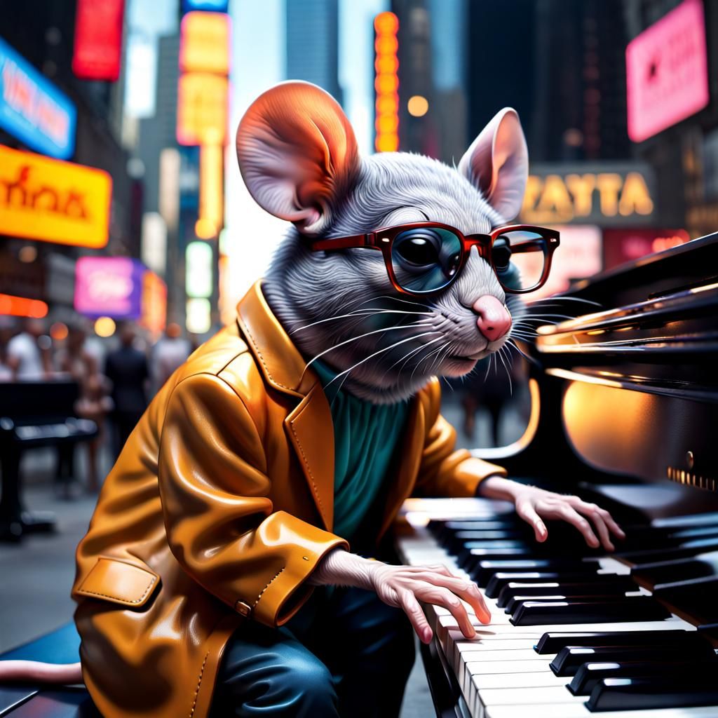 Concert in Time Square - AI Generated Artwork - NightCafe Creator