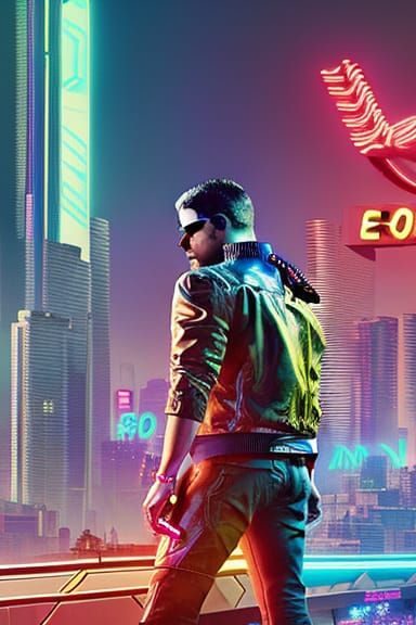 San Francisco of the Future cyberpunk 2099 blade runner 2049 neon synthwave neon retro Epic ...