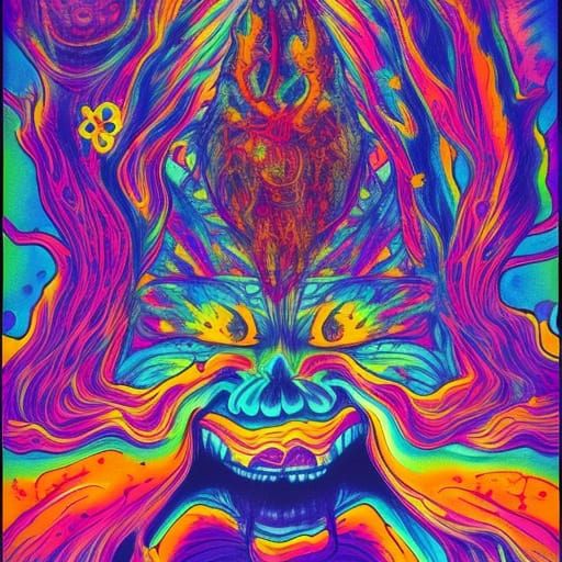 Acid - AI Generated Artwork - NightCafe Creator