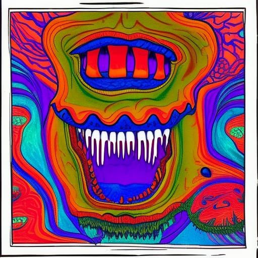 Acid - AI Generated Artwork - NightCafe Creator