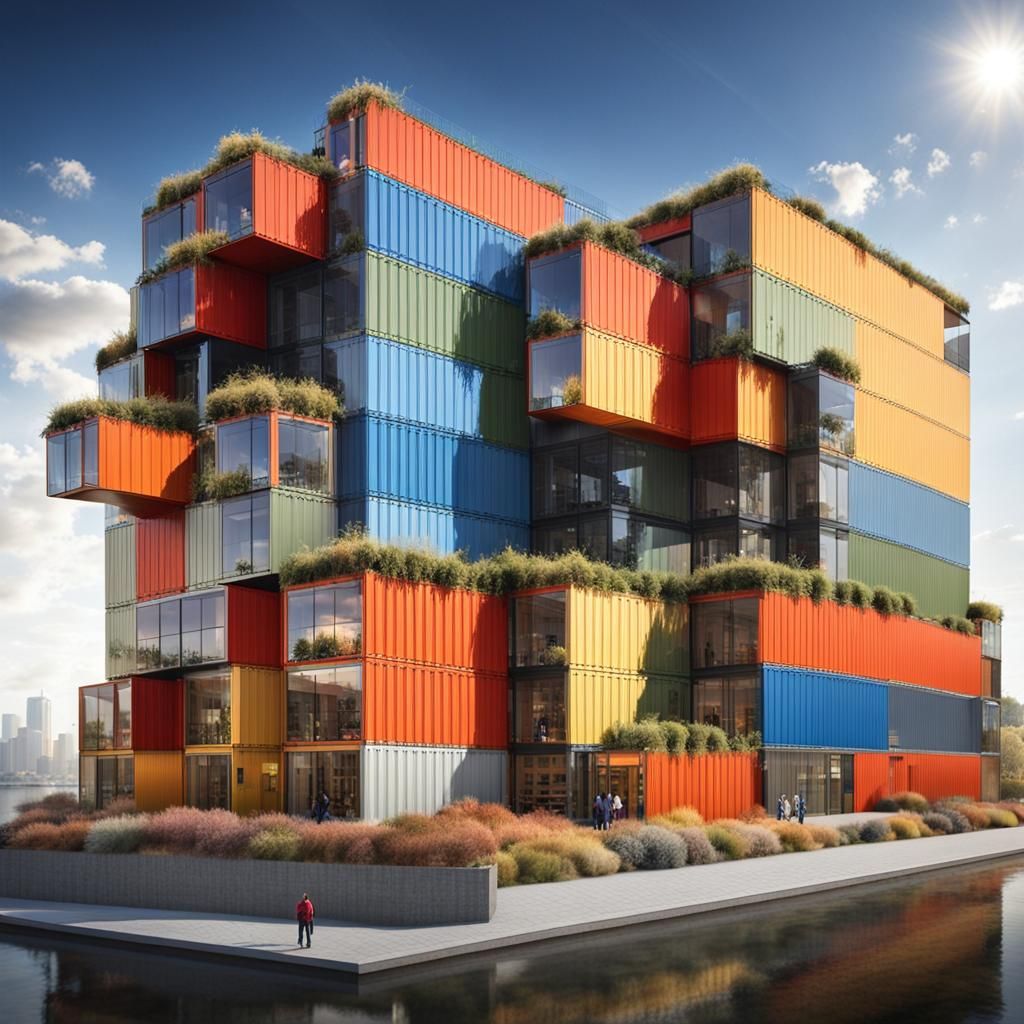 Northern Seaside Scene at Daybreak - AI Art