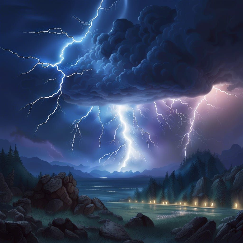 Storm - AI Generated Artwork - NightCafe Creator