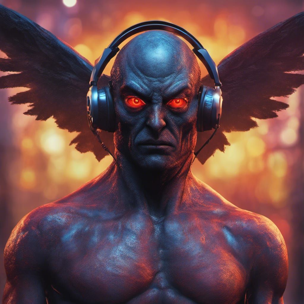 Mothman in Disguise - AI Generated Artwork - NightCafe Creator