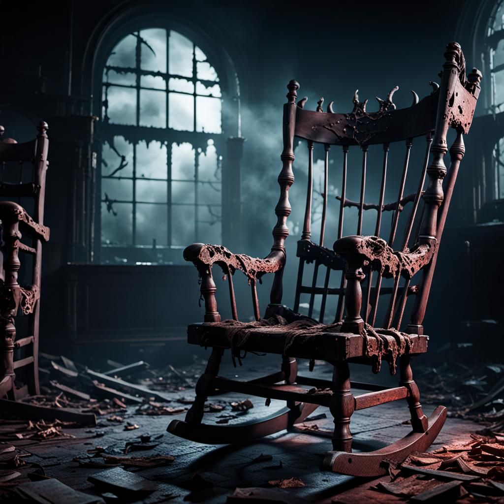 Haunted Objects The Devil’s Rocking Chair - AI Generated Artwork ...