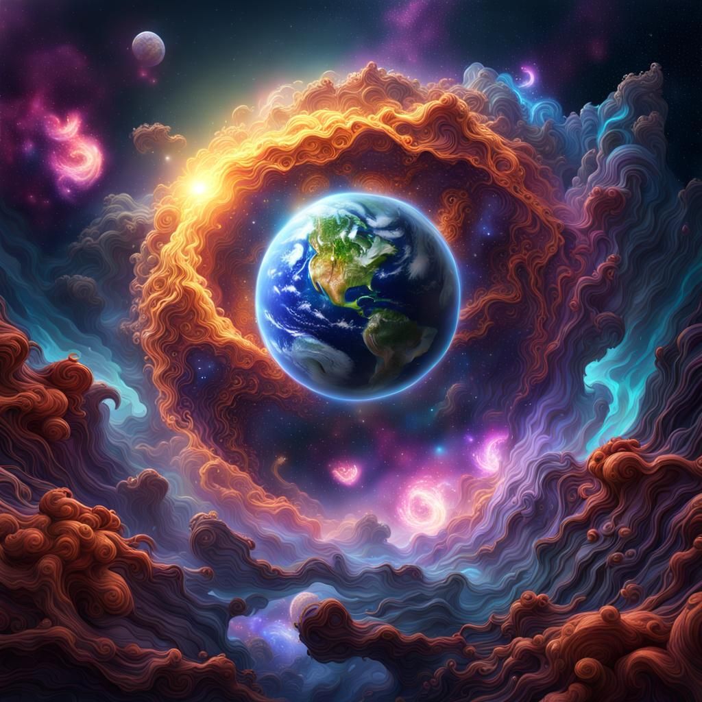 Earth - AI Generated Artwork - NightCafe Creator
