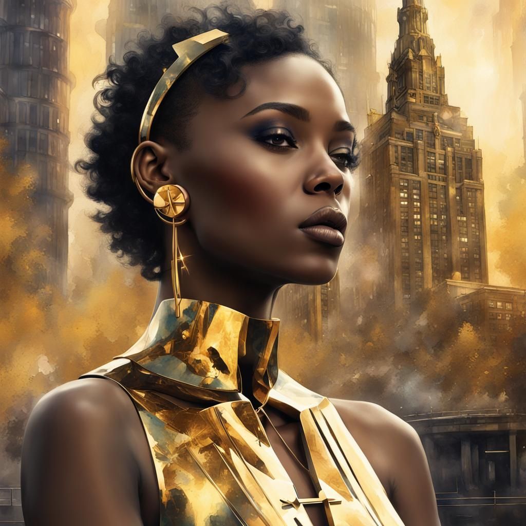 A golden memory - AI Generated Artwork - NightCafe Creator