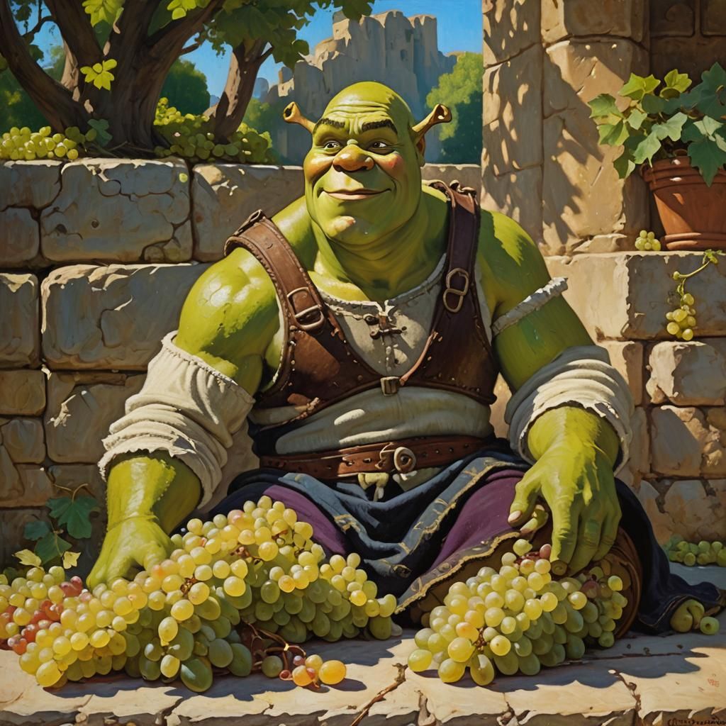 Shrek the greatest masterpiece of all time. - AI Generated Artwork ...