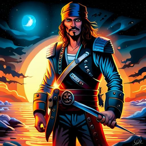 Generic Disney Pirate™️ - AI Generated Artwork - NightCafe Creator