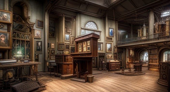 Museum Of Lost Objects - AI Generated Artwork - NightCafe Creator