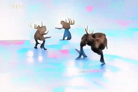 Dancing moose - AI Generated Artwork - NightCafe Creator