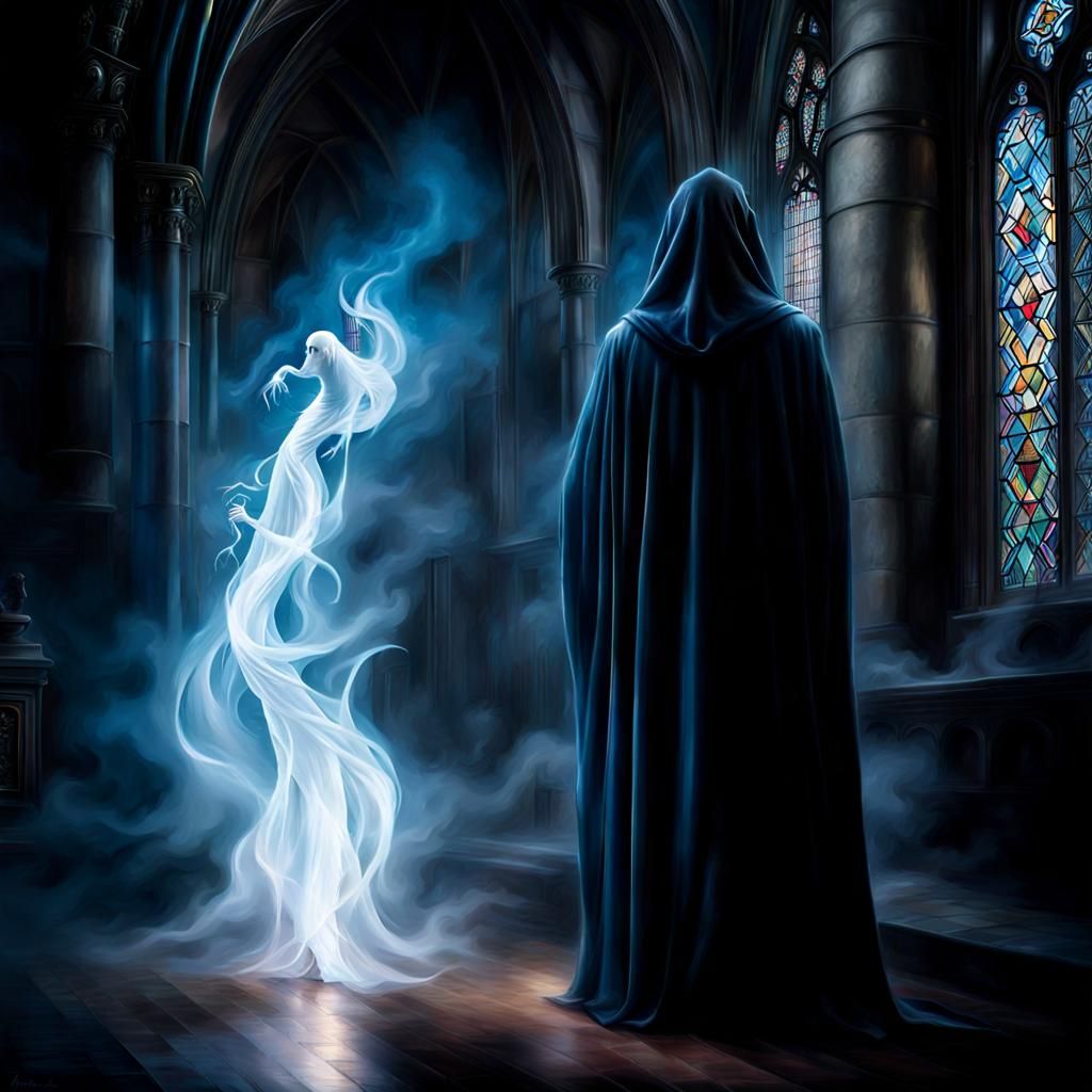 Ghost - AI Generated Artwork - NightCafe Creator