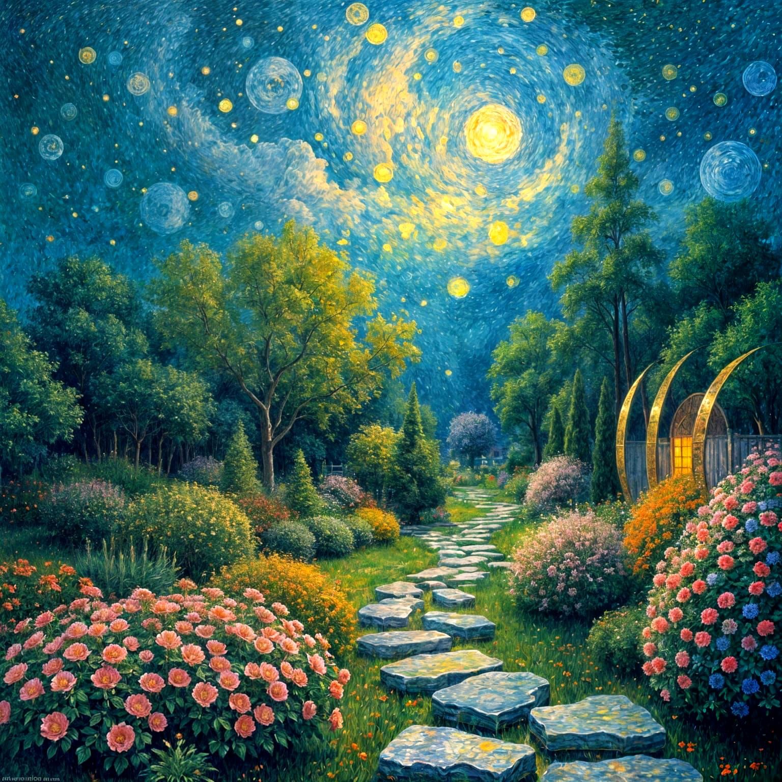 Starry Night Garden - Starry Night Garden