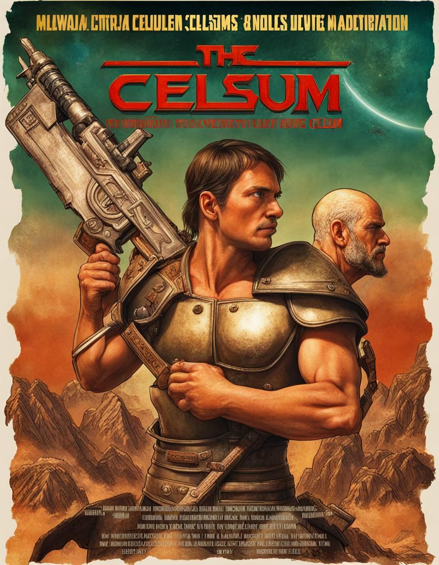 Contra Celsum, the movie adaptation, Movie poster. Origen and Celsus ...
