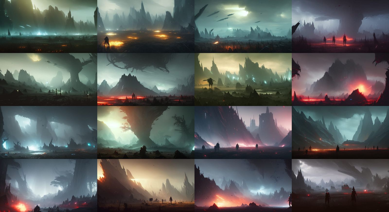 dark battlefield on abundance planet a masterpiece, 8k resolution, dark ...