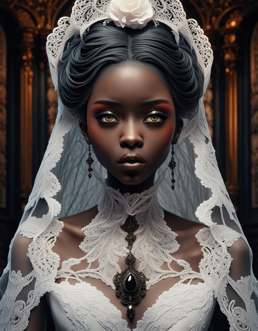 The Beautiful Bride - AI Generated Artwork - NightCafe Creator