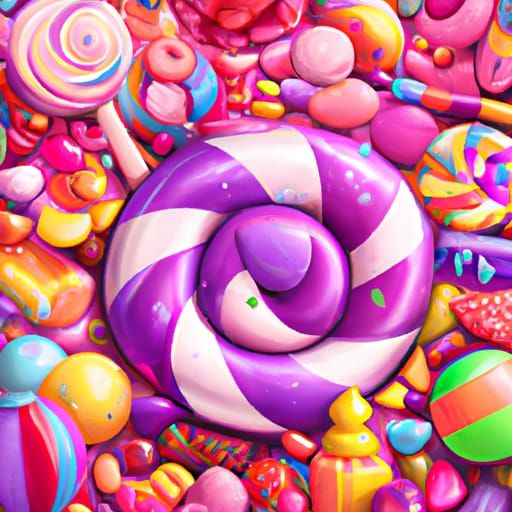Candy - AI Generated Artwork - NightCafe Creator