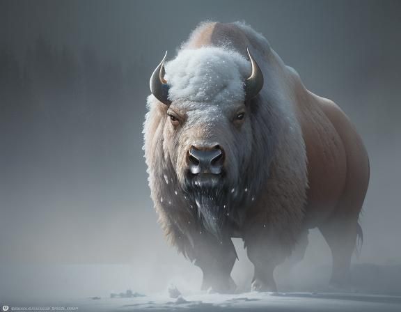 Bison (series) - AI Generated Artwork - NightCafe Creator