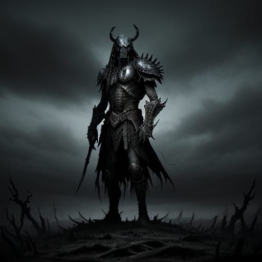 Predator standing on top of a mound of bones 2